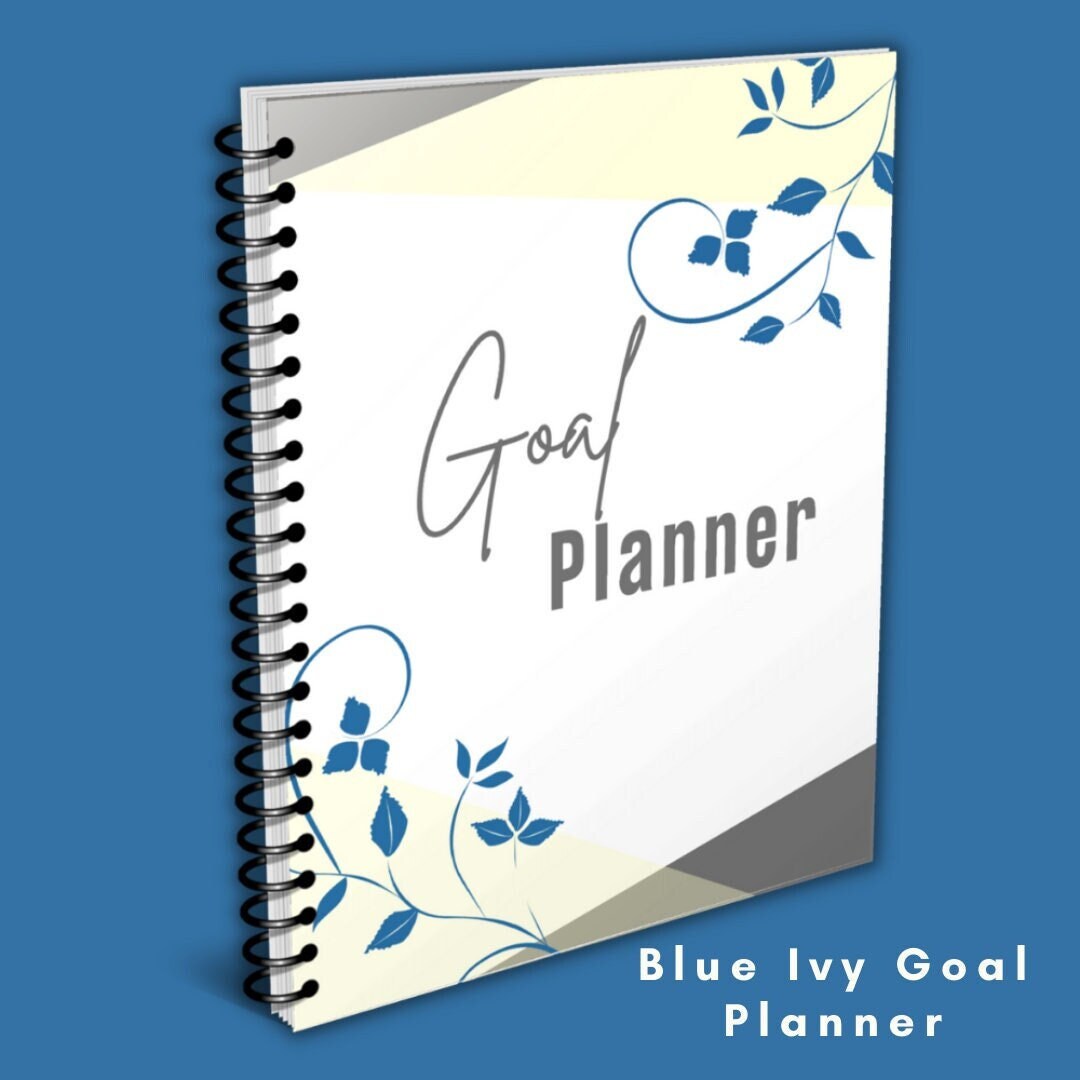 Blue Ivy Goal Planner, Printable Planner | Goal Planning, Goal Setting ...