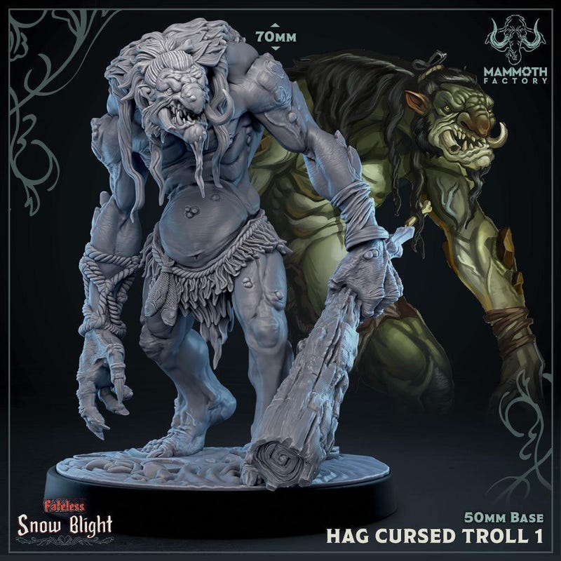 Miniature Troll - Etsy