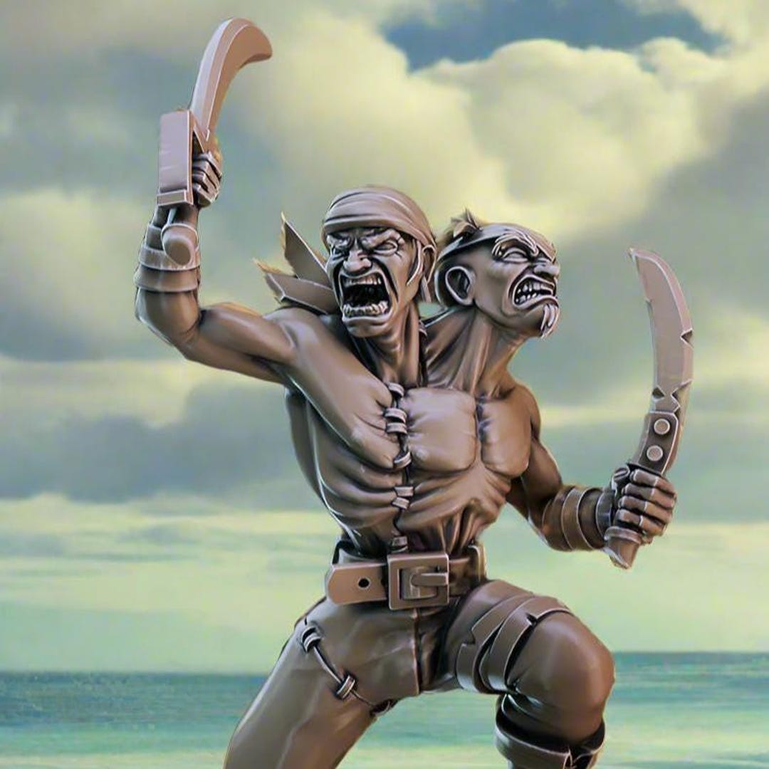 Ruthless Pirates - Pirate Chronicles Collection - 3D Resin Print - D&D ...