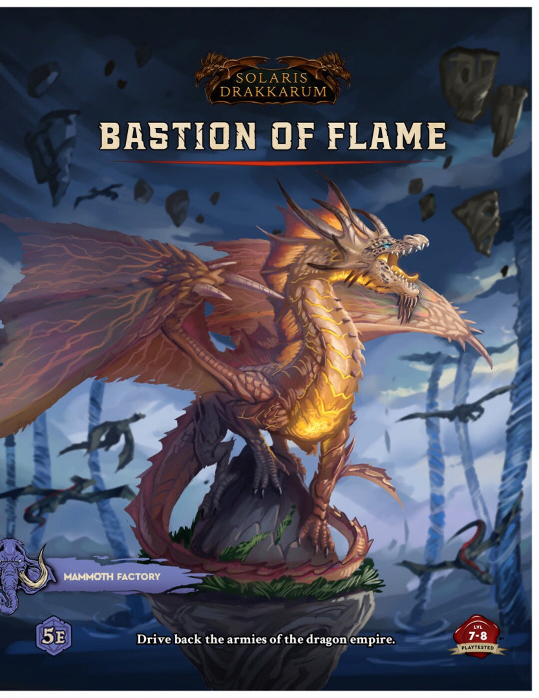 Bastion of Flame Solaris Drakkarum Collection One Shot Module for 5E ...