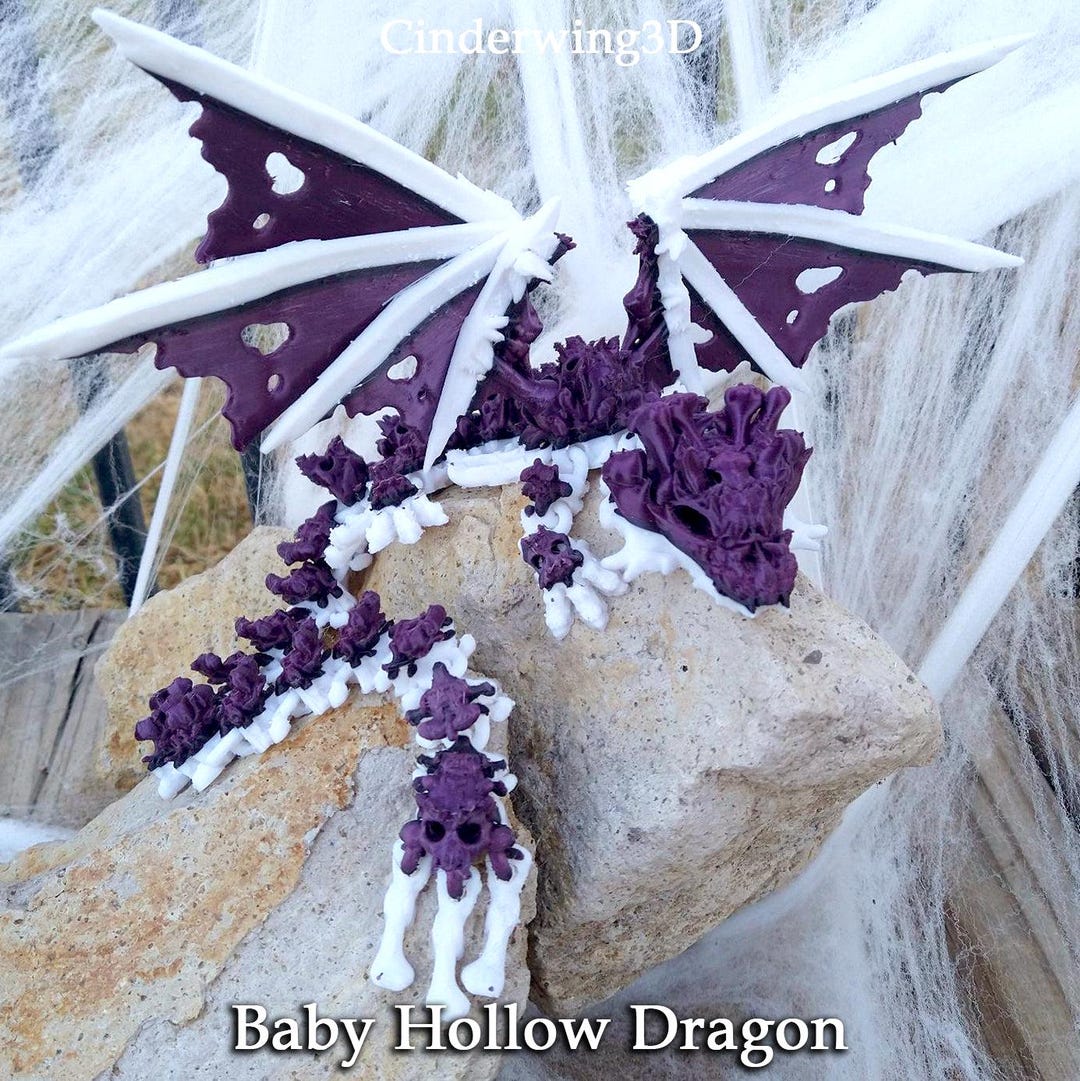 Hollow Dragon FDM Filament Articulated Flexi - Etsy