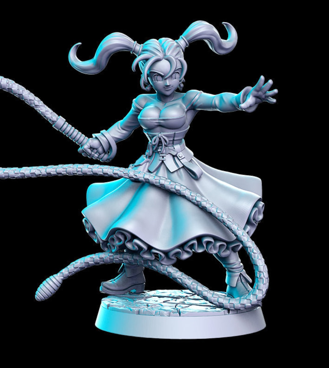 Sally Whipcracker Female Tamer 3D Resin Print D&D Pathfinder NPC ...