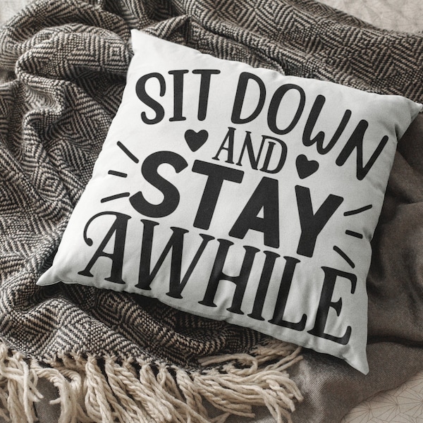 Sit and Stay Pillows - Etsy