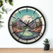 Mountainscape Wall Clock Bring the Beauty of the Mountains Into Your ...