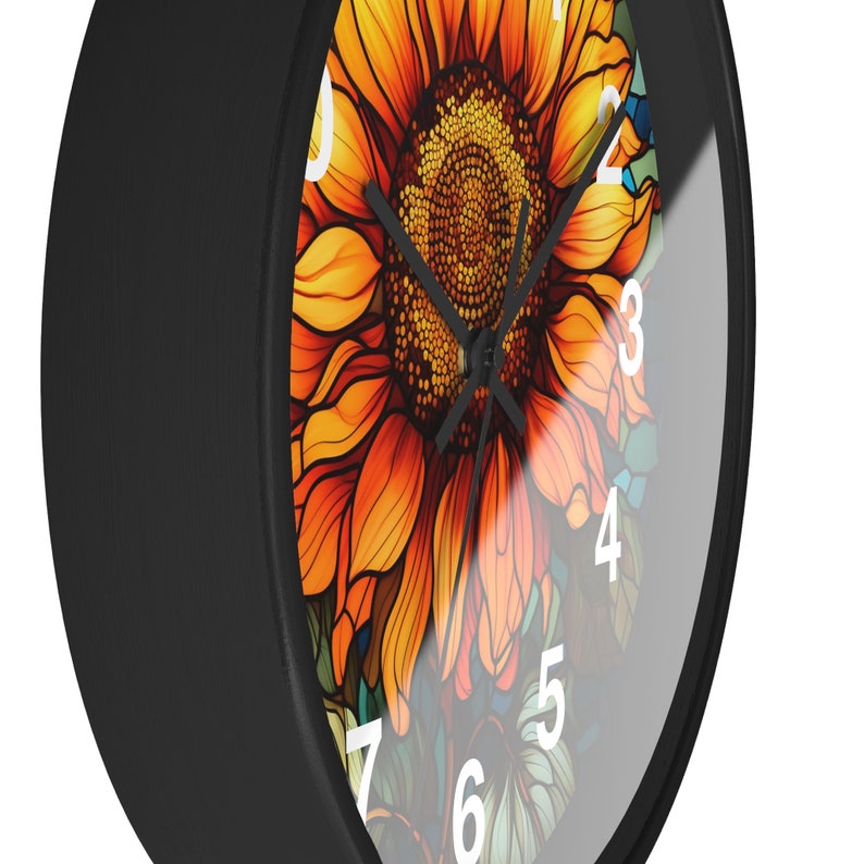 Unique Sunflower Wall Clock: A Sunny Timepiece to Brighten Your Day ...