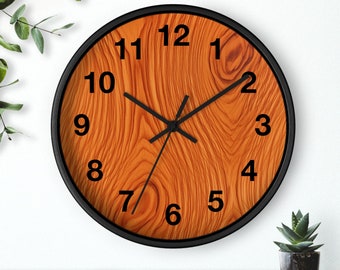 Aesthetic Natural Tree Ring Woodgrain Boho Chic 10 Wall Art Hanging ...