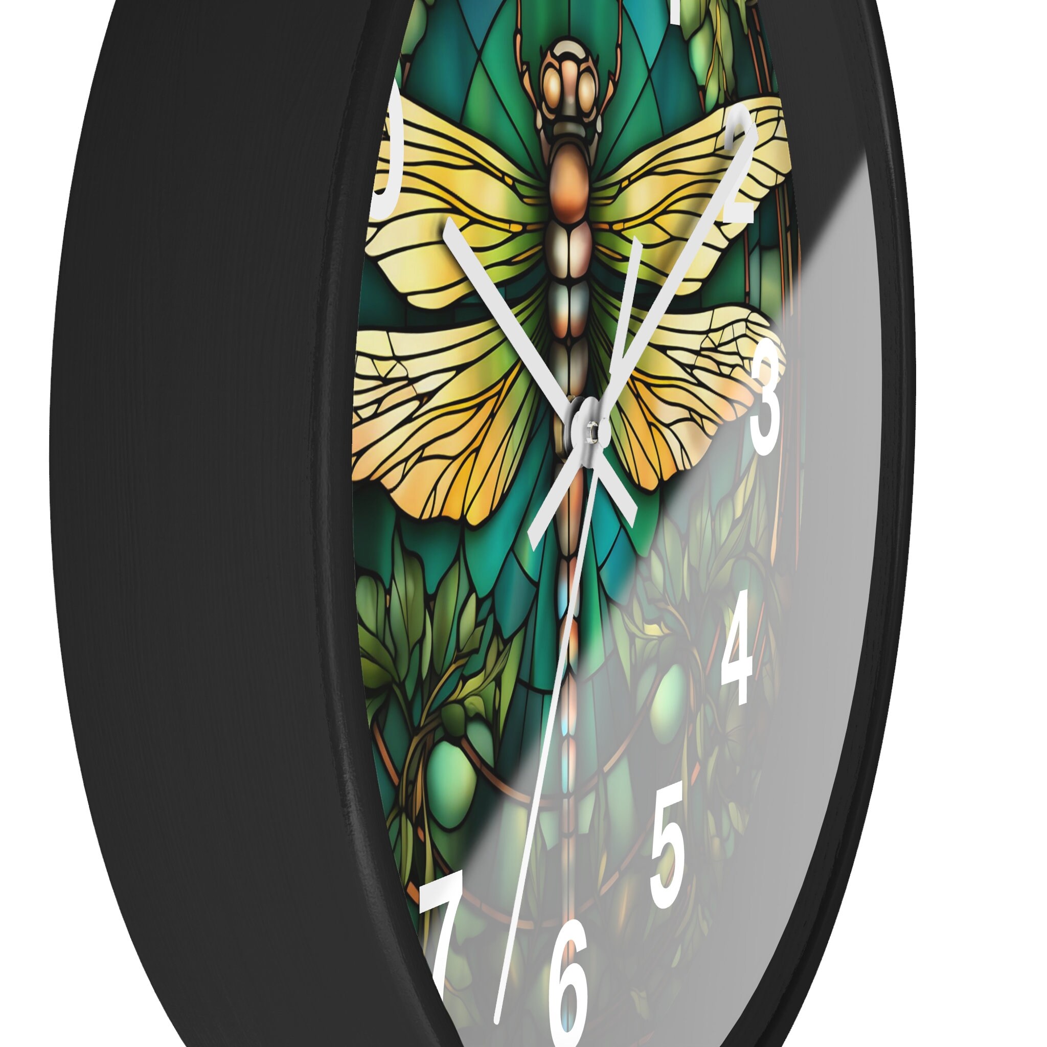Unique Dragonfly Wall Clock: A Timepiece of Whimsical Beauty for Nature ...