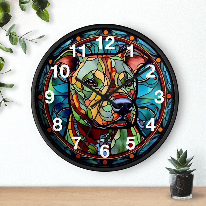 Dog Clock - Etsy