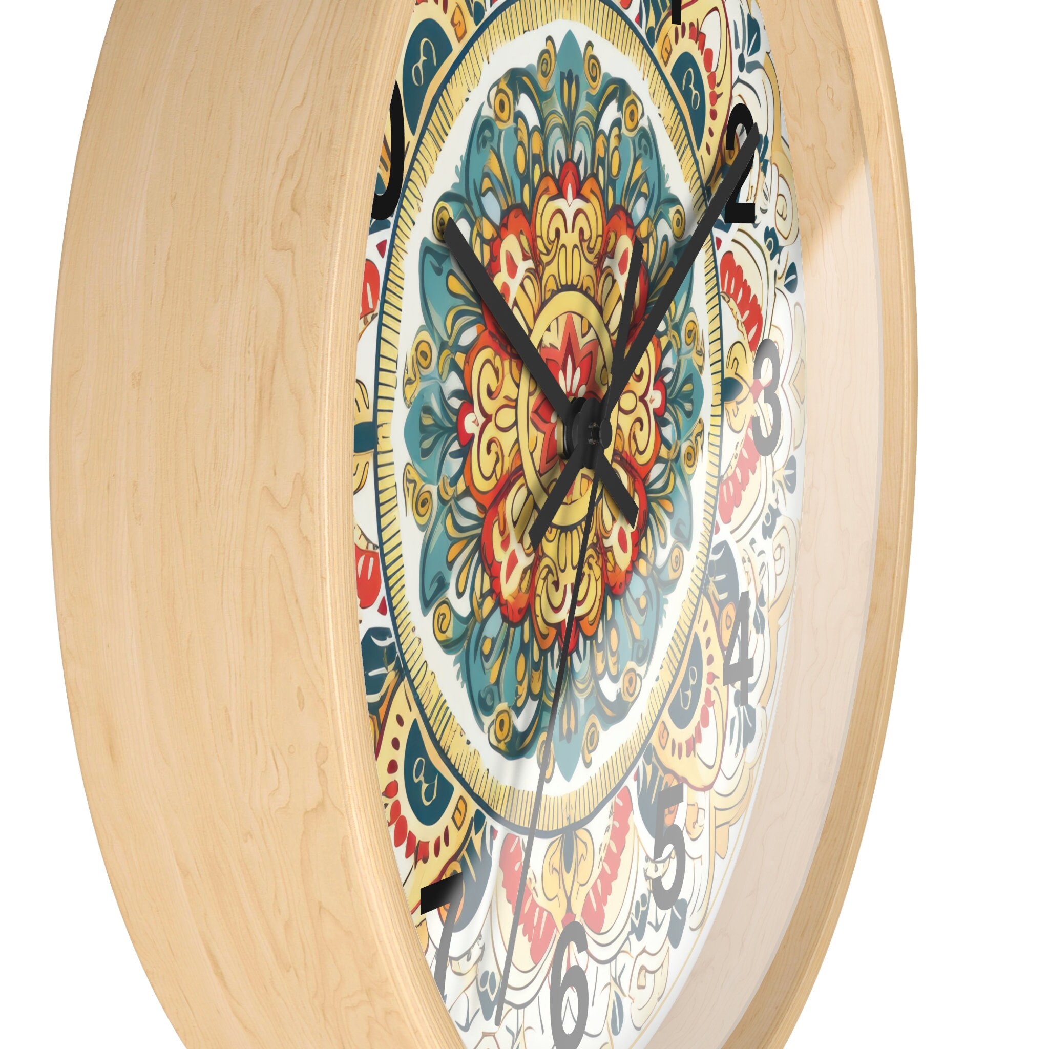 Boho Wall Clock Unique, Stylish, and Functional Home Decor With Chic ...