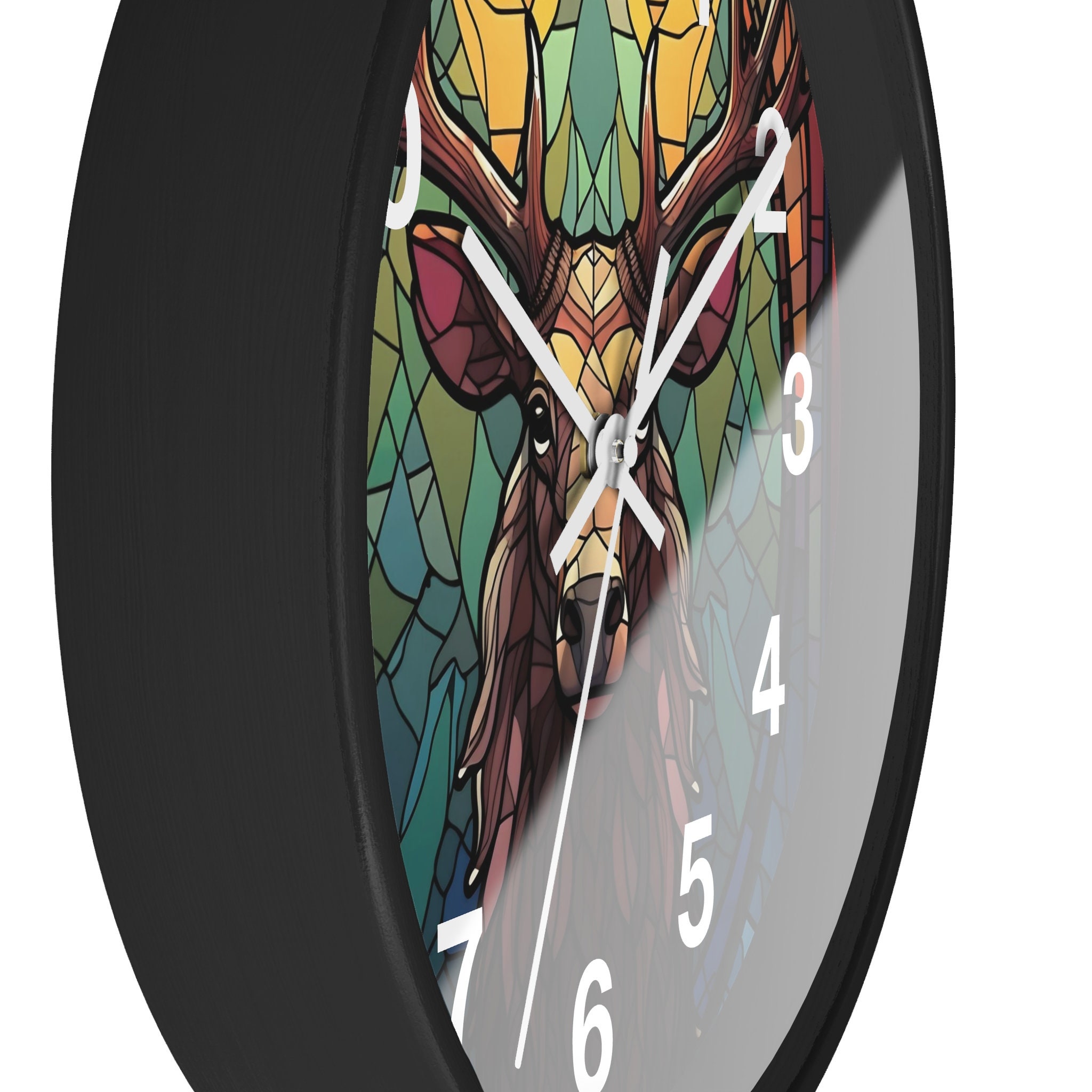 Unique Moose Wall Clock: A Majestic Timepiece for Nature - Etsy