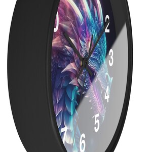 Dragon Wall Clock fantasy Home Decor, Mythical Creature, Unique Dragon ...