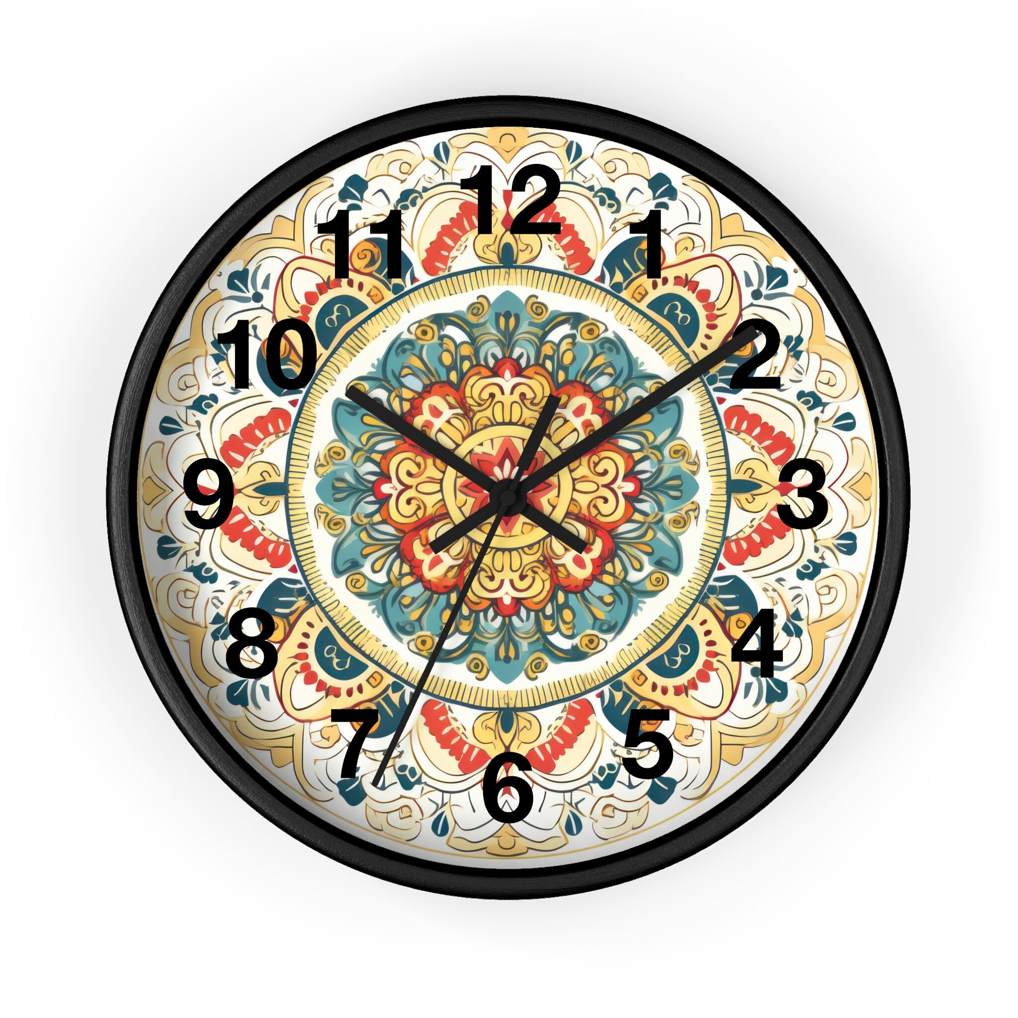 Boho Wall Clock Unique, Stylish, and Functional Home Decor With Chic ...