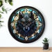 Unique Wolf Wall Clock: A Majestic Timepiece for Wildlife Enthusiasts - Etsy