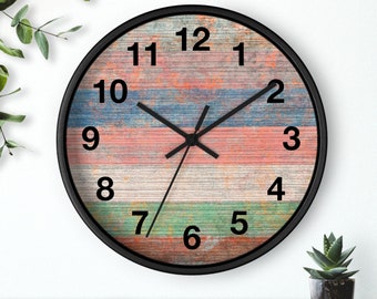 Aesthetic Natural Tree Ring Woodgrain Boho Chic 10 Wall Art Hanging ...