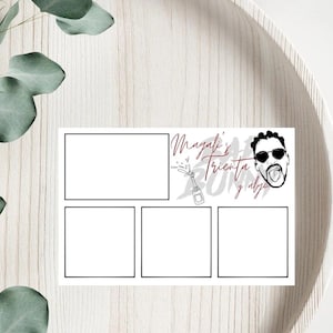 Bad Bunny Photo Booth Template: Editable Canva Design (digital Download ...