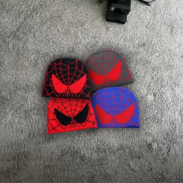 Spiderman Embroidered Hat - Etsy
