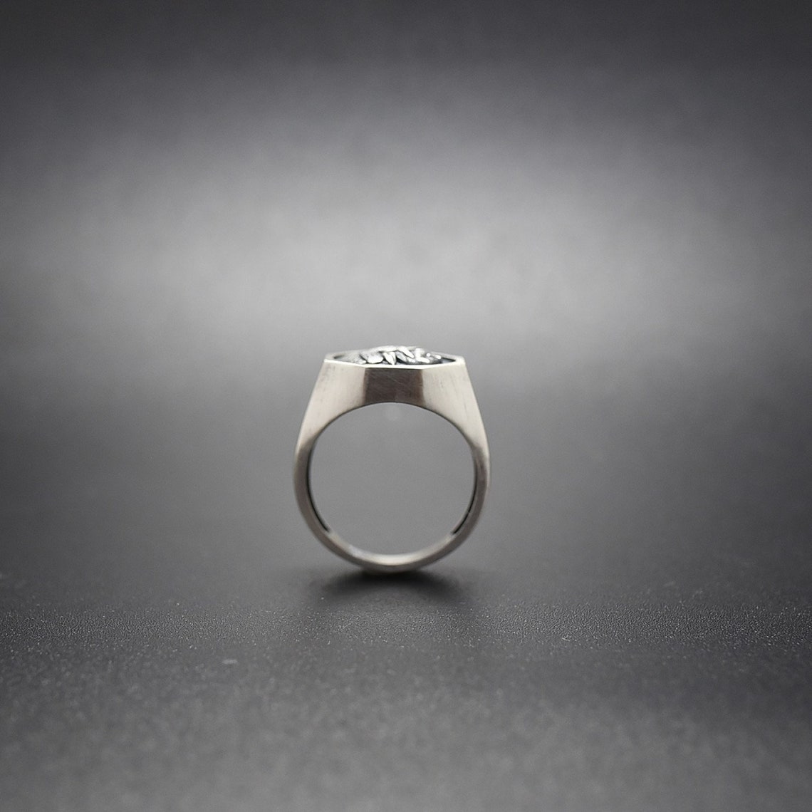 Native American Hexagonal Signet Ring - Etsy