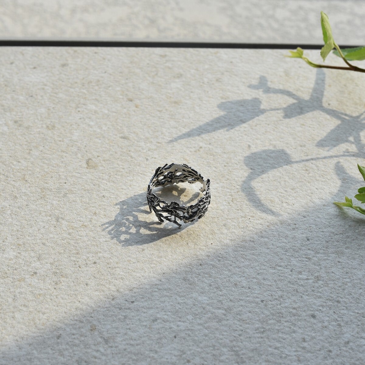 Silver Forest Ring, Tree Branch Ring, Tree Branch Engagement Ring ...
