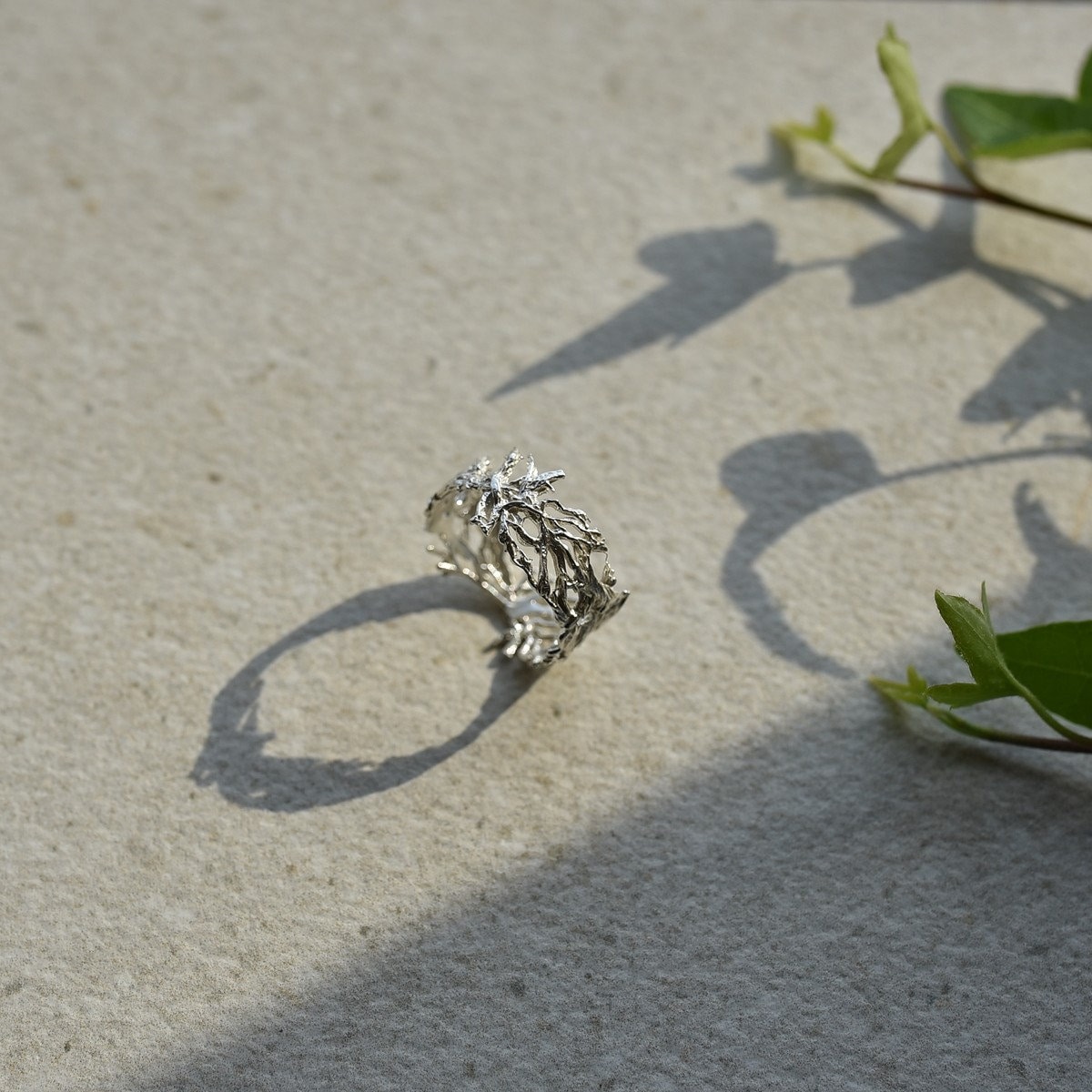 Silver Forest Ring, Tree Branch Ring, Tree Branch Engagement Ring, Silver Tree Ring, Wedding ...