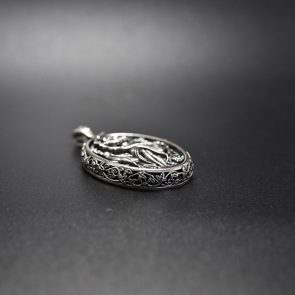 Diana the Huntress Solid Silver Pendant - Etsy
