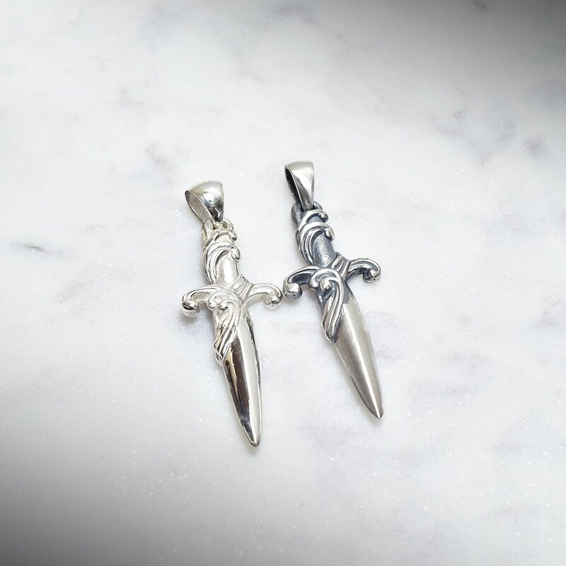 Dagger Necklace - Etsy