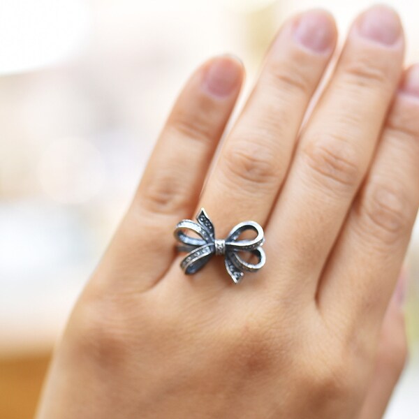 Bow Ring - Etsy