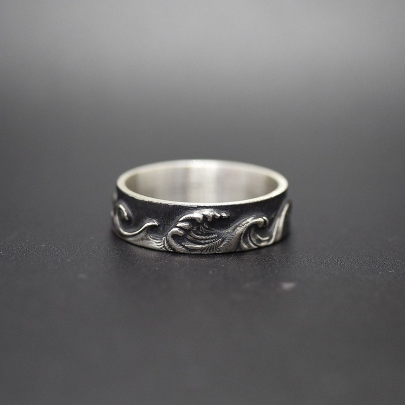 Wave Ring - Etsy