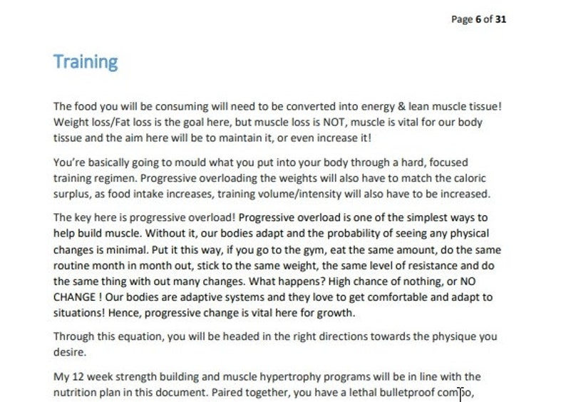 12 Week Cutting Meal Plan Help You Get Lean Burn Fat and - Etsy