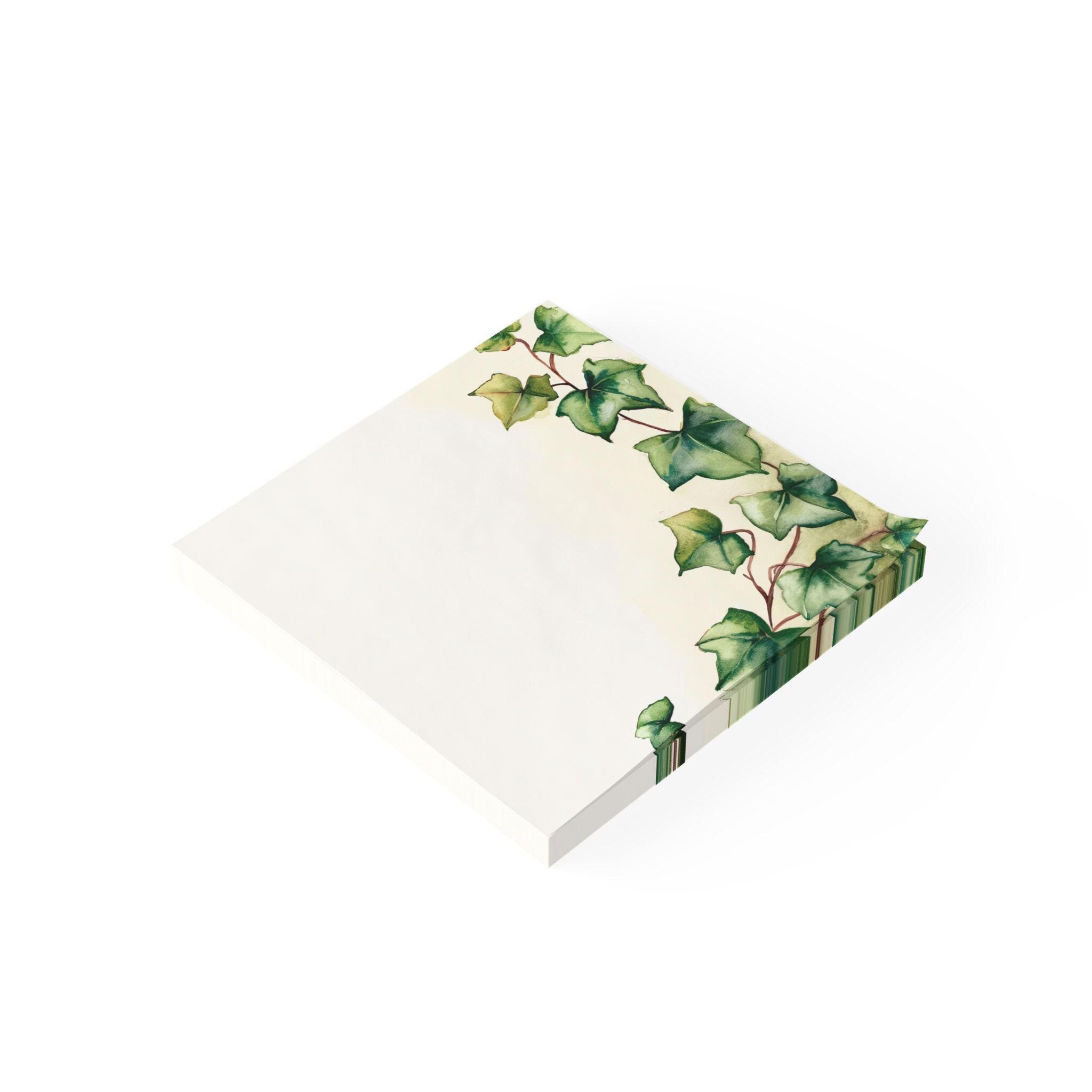 English Ivy Post-it® Note Pads - Designer - Watercolor, Greenery Plants ...