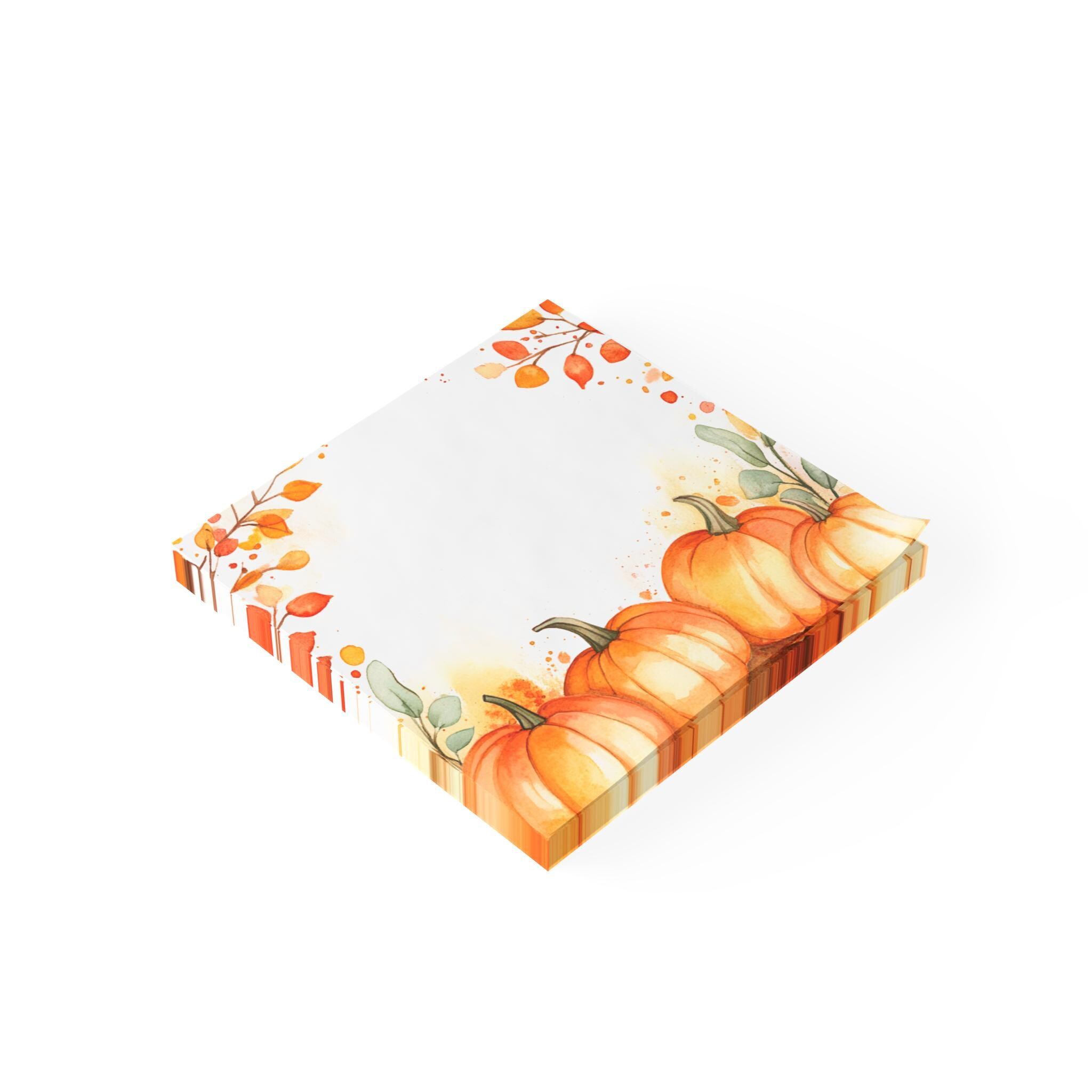 Happy Fall Post-it® Note Pads - Designer - Autumn Orange Season, Gifts ...