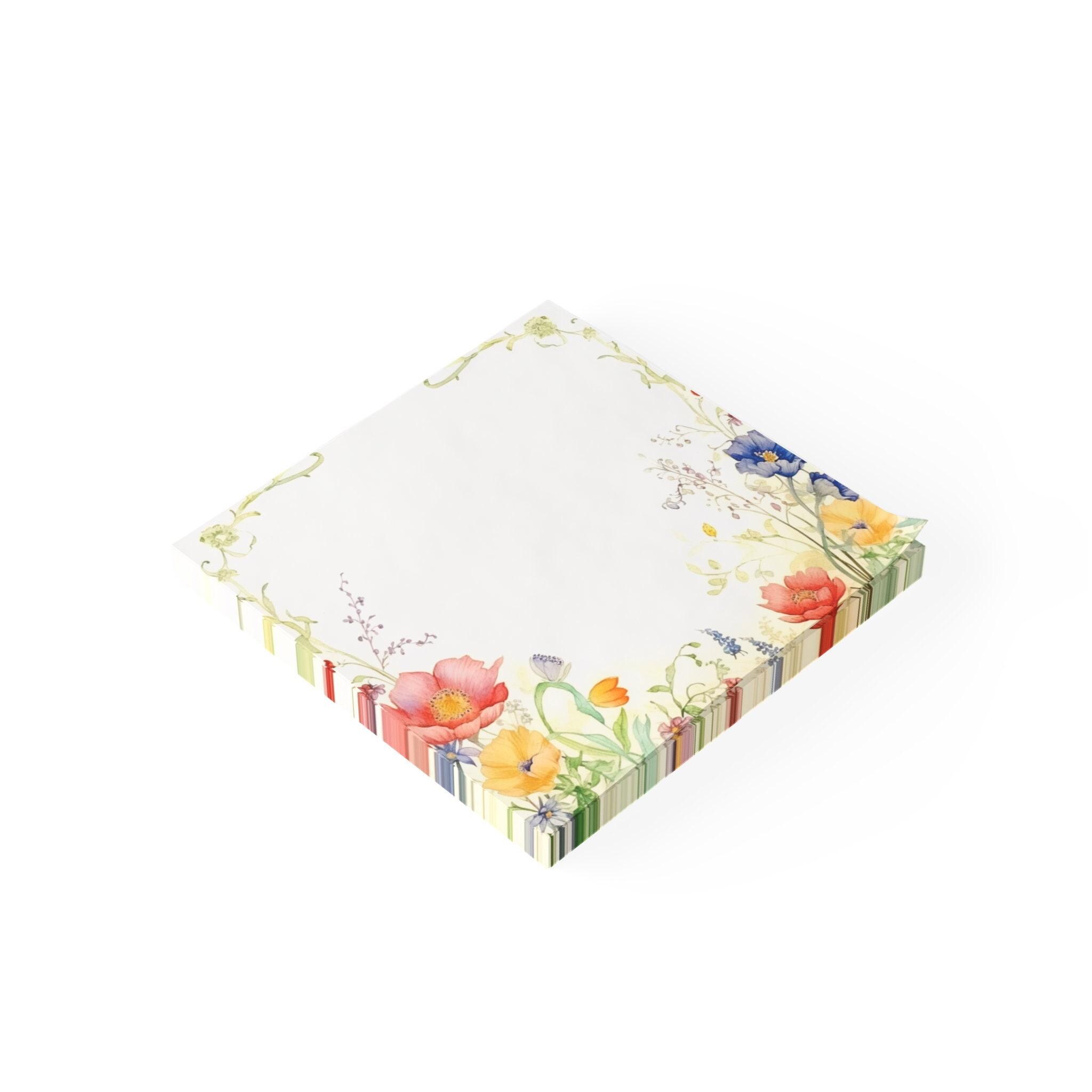 Wildflower Post-it® Note Pads - Designer - Watercolor Flowers, Charming ...