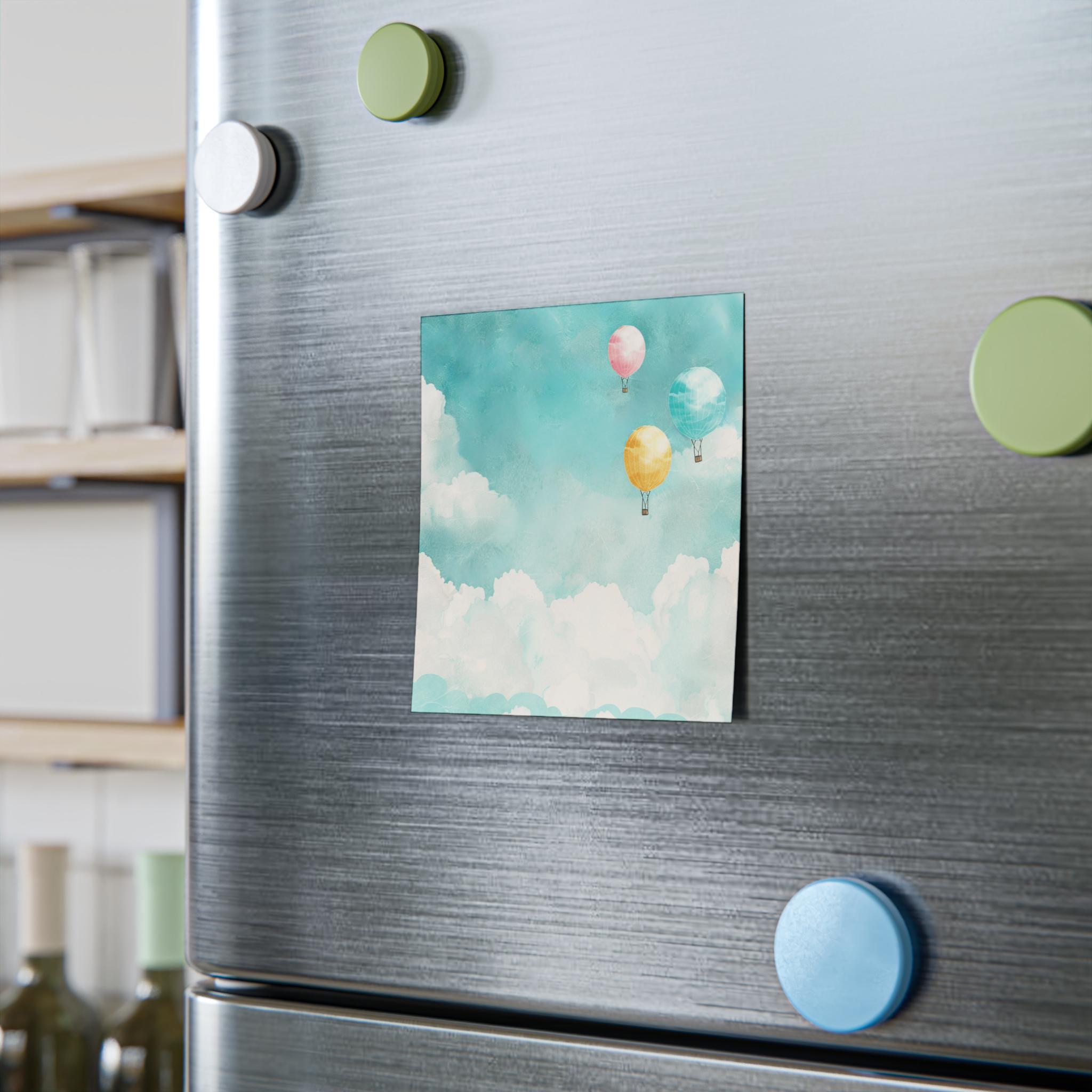 Hot Air Balloons Post-it® Note Pads - Designer - Pink Blue Yellow ...