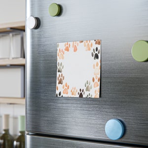 Paw Prints Post-it® Note Pads - Designer - Dog Paw Color Prints ...