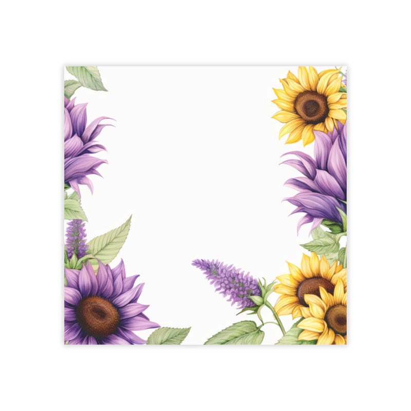Sunflower Post It Pads - Etsy