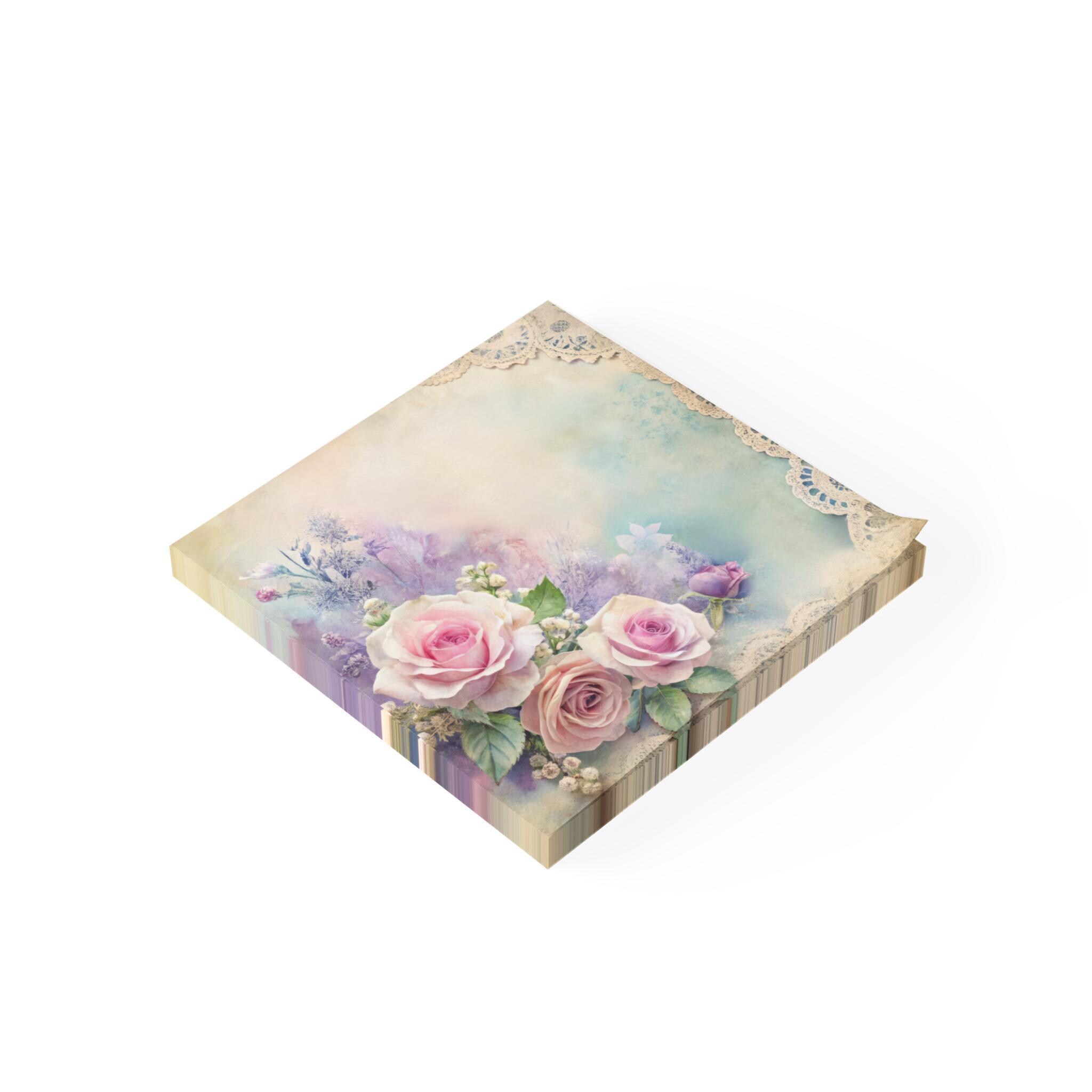 Antique Lace and Victorian Roses Post-it® Note Pads - Designer ...