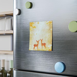 Baby Deer Post-it® Note Pad - Designer - Sunlight Fawns Woods, Wildlife ...