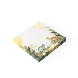 Dinosaurs Post-it® Note Pads Designer Prehistoric Extinct, Cartoon ...