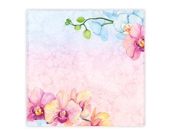 Bald Eagle Post-it® Note Pads Designer Watercolor Pastel, Red White ...