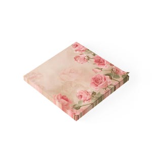 Rose Garden Post-it® Note Pads - Designer - Romantic Pink Pastel Echoes ...