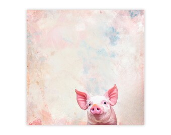 Custom Pig Sticky Notes // Personalize Gift Idea for Coworker Teacher ...