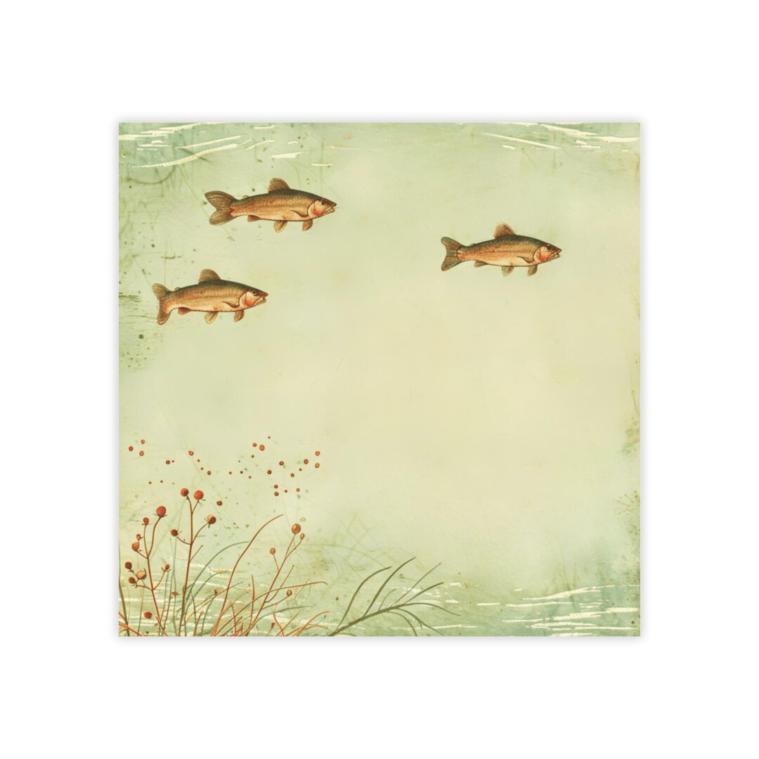 Fish Post-it® Note Pads - Designer - Ocean Catch, Piscine, Fishing ...