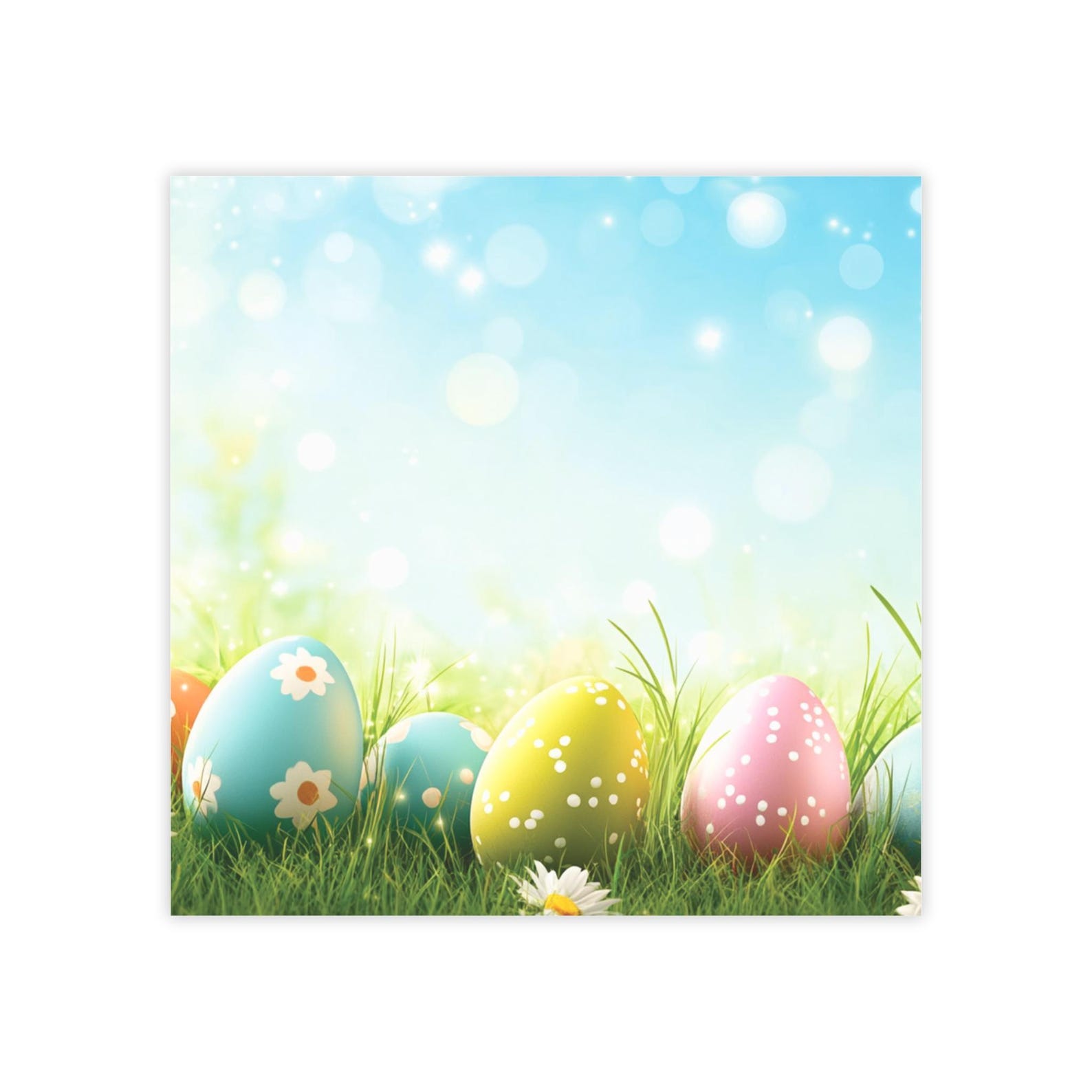 Easter Eggs Post-it® Note Pads - Designer - Colorful Eggs, Happy ...