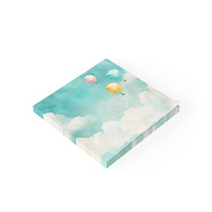 Hot Air Balloons Post-it® Note Pads - Designer - Pink Blue Yellow ...