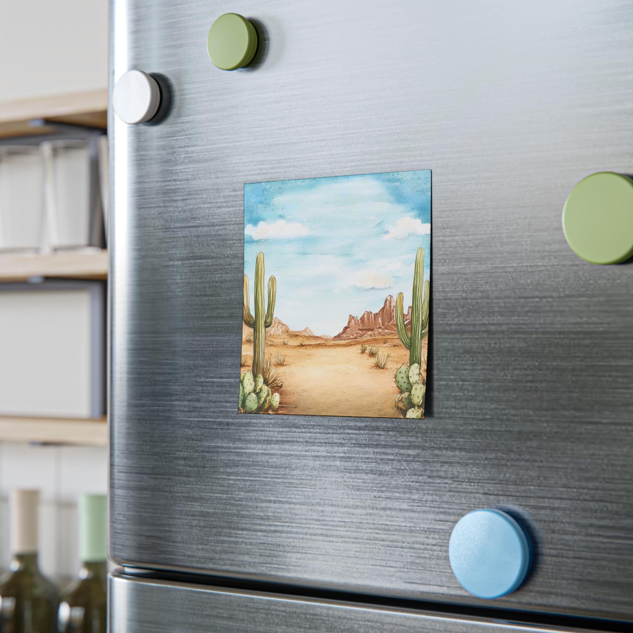 Desert Cactus Post-it® Note Pads - Designer - Southwestern Watercolor ...
