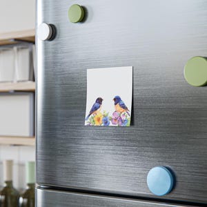 Blue Birds Post-it® Note Pad - Designer - Pastel Birds in Nature ...