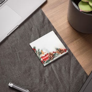 Christmas Candle Post-it® Note Pads Designer Holiday Season, Merry ...