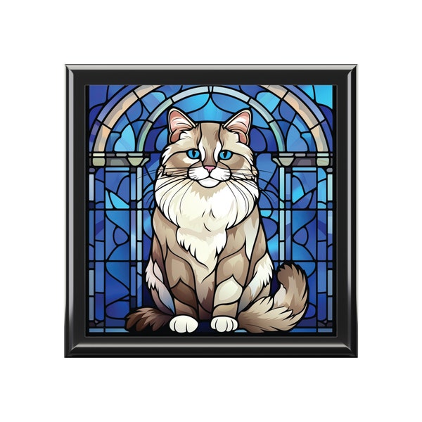 Cat Keepsake Box - Etsy