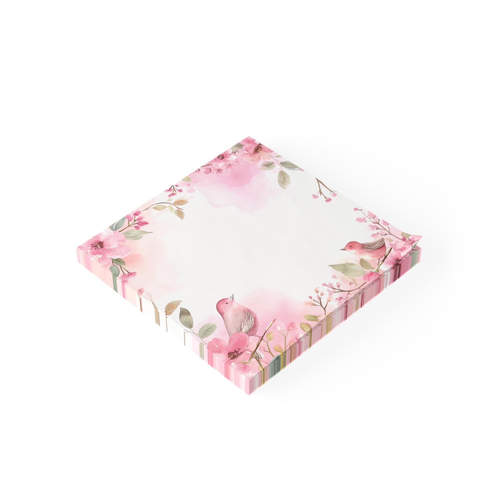 Pink Birds Post-it® Note Pad - Designer - Pastel Birds in Nature ...