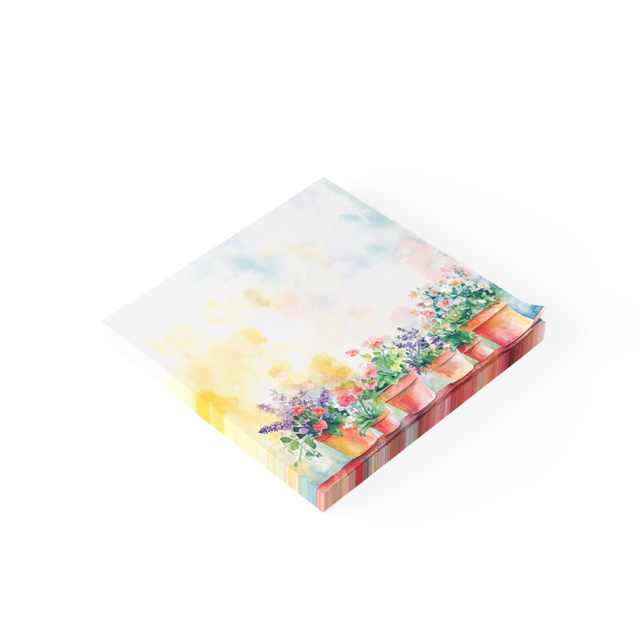 Flower Garden Post-it® Note Pads - Designer - Soft Dreamy Pastel ...