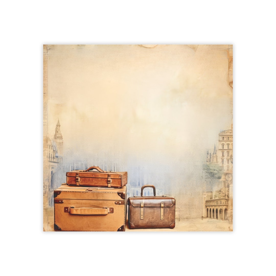 Travel Post-it® Note Pads - Designer - Vintage Cases, Packing List ...